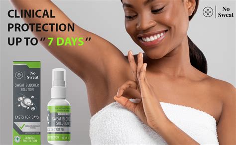 No Sweat Anti Perspirant Spray 50ml Strong Protection For Excessive