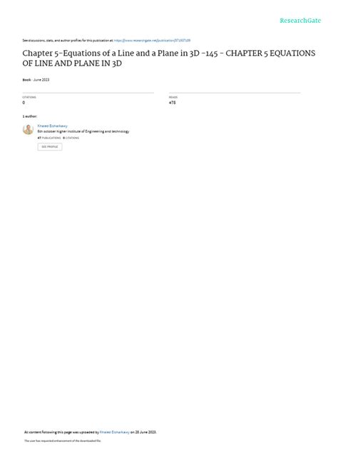 Part 5 A Nay Tic Geometry Pdf Euclidean Vector Line Geometry