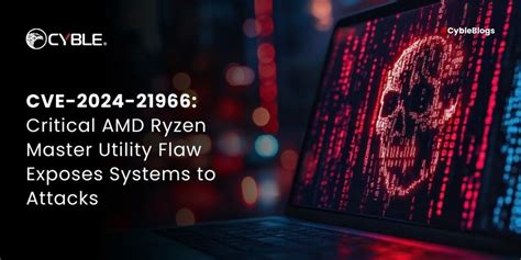 Cve 2024 21966 Exploited Amd Ryzen Master Flaw Alert
