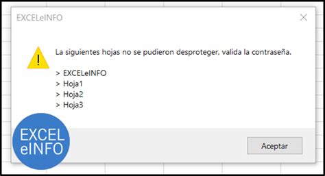 Proteger Y Desproteger Varias Hojas En Excel Usando Macros Vba Tips Sergio Alejandro Campos