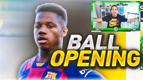 Me Toca Ansu Fati Ball Opening De Bolas Negras Pes 2020 Youtube