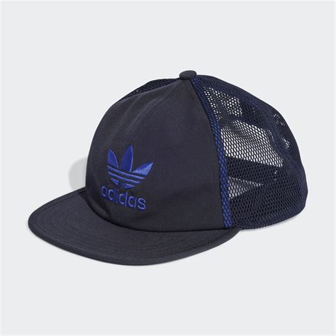Adidas Adicolor Archive Trucker Cap Blue Adidas Uae