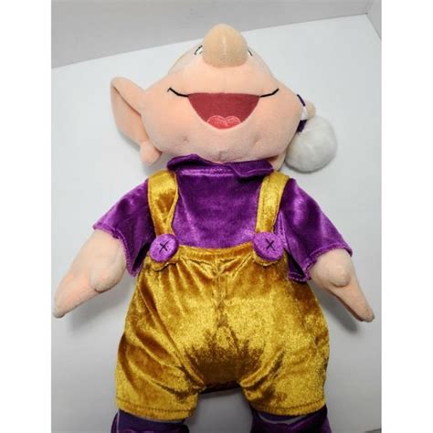 Disney Toys Dopey Dwarf 6 Christmas Elf Plush Disney Store Snow