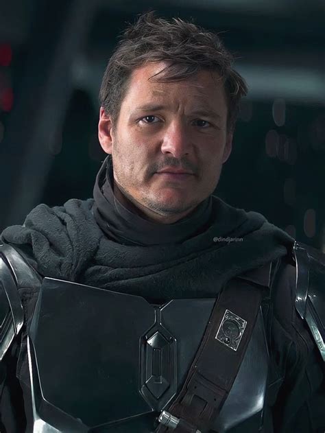 Pedro Pascal As Din Djarin Behind The Scenes Of The Mandalorian