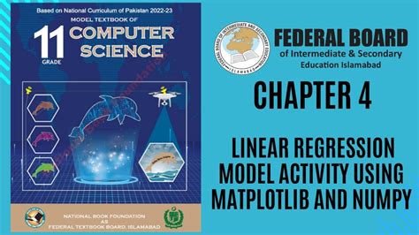 23 Linear Regression Model Activity Using Matplotlib And Numpy Youtube