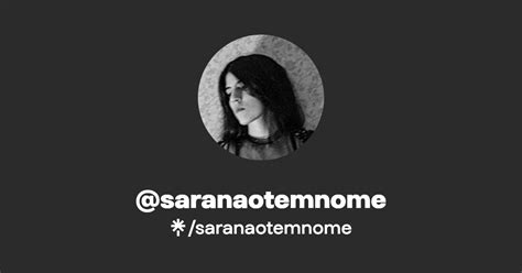 Saranaotemnome Twitter Facebook Tiktok Linktree