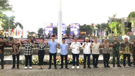 Tiga Paslon Pilwali Kota Batu Berikrar Ciptakan Pilkada Damai Sujiwo