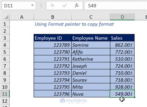 How To Copy And Paste Exact Formatting In Excel Quick Methods