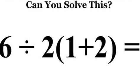 This Simple Math Problem Is Really Confusing The Internet Can You