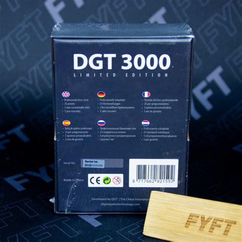 DGT3000 Limited edition Šachové hodiny (DGT)