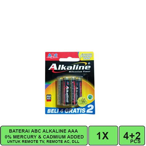 Jual Vshop Baterai Abc Alkaline Aa Abc Alkaline Aaa Isi Pcs Shopee Indonesia