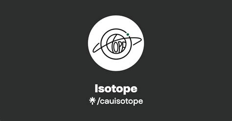 Isotope Linktree