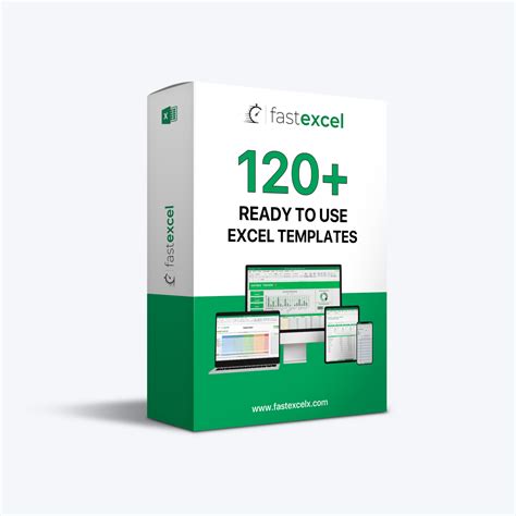 full access 120 ready to use excel templates fastexcel