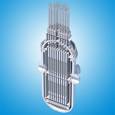 Pressurized Water Reactor Pwr 3d Model 150 Max Obj Free3d
