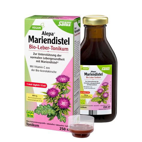 Salus Alepa Mariendistel Bio Leber Tonikum 250ml Online Kaufen
