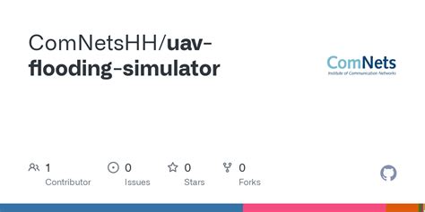 GitHub ComNetsHH Uav Flooding Simulator