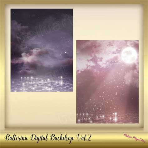 Ballerina Digital Backdrop Vol 2 Ballet Stage Background Ballet