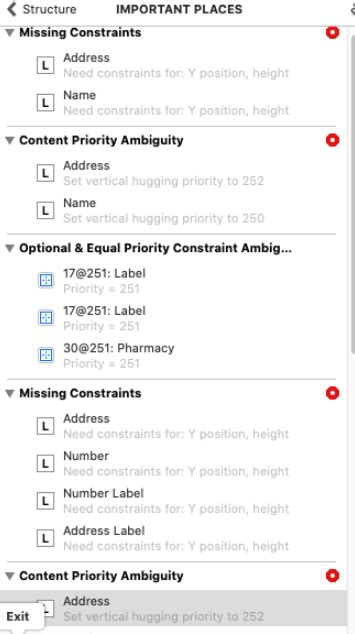 Ios Constraints For Labels With Unspecified Number Of Lines In