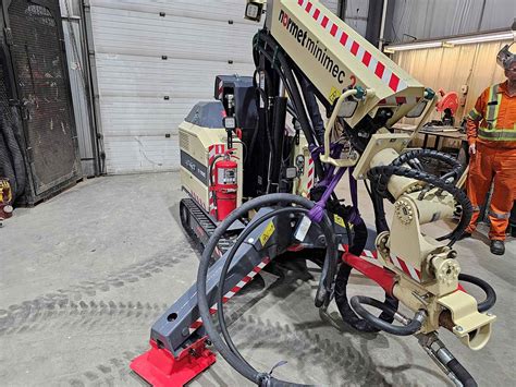 2023 Normet Minimec 2 Shotcrete Sprayer — Tim Mcdowell Equipment Ltd