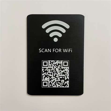 Customized Scan For Wifi QR Code Wifi QR Code Wifi Quick Connection