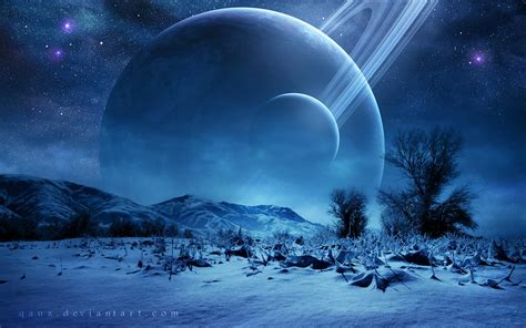 Winter Landscape By QAuZ On DeviantArt