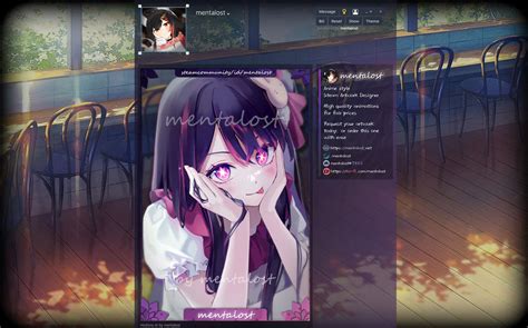 Steam Profile Artwork Oshi No Ko Hoshino Ai By Mentalost On Deviantart
