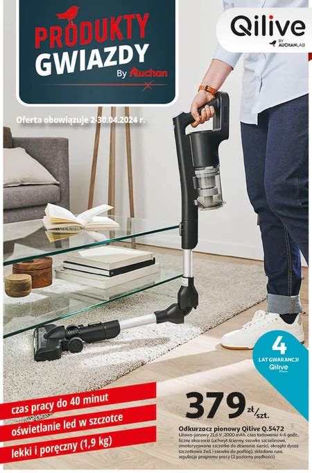 Odkurzacz Qilive Promocja Auchan Hipermarket Ding Pl