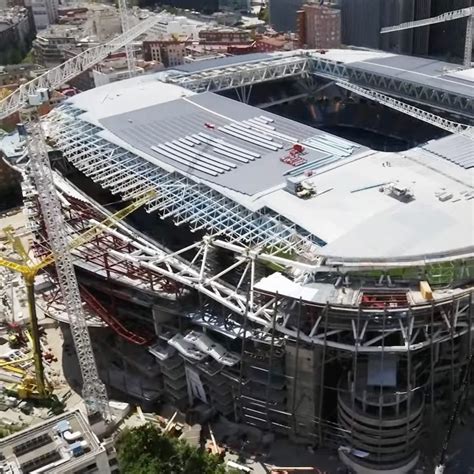 Real Madrid Reveals Revamped Santiago Bernabéu Stadium