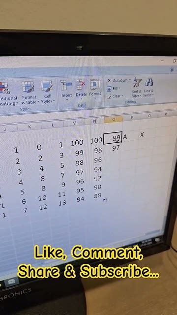 Ms Excel Viral Youtubeshorts Exceltips Youtube Ytshorts Shorts