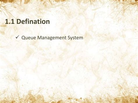 Queue Management System Pptx Databases Computer Software And Applications