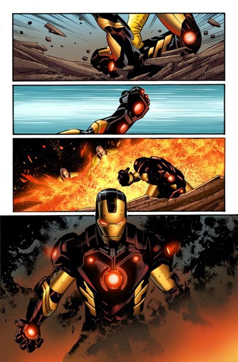 First Look At Iron Man 1 By Greg Land
