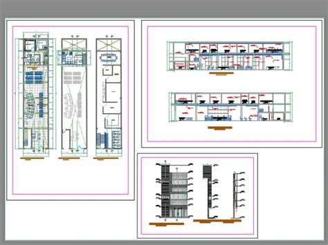Bank Branch In Autocad Download Cad Free 652 56 Kb Bibliocad