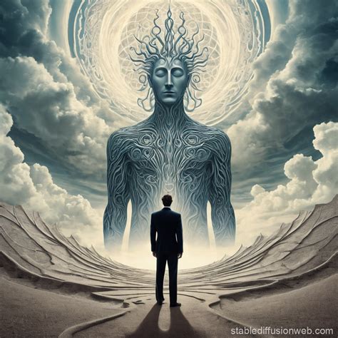 Man In Parallel World Stable Diffusion Online