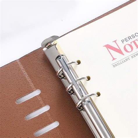 A5a6 Pu Notebook Notepad Loose Leaf Diary Busines Vicedeal