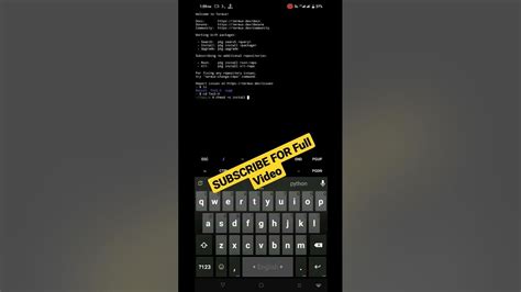 Install Toll X In Termux Toolx Techfullpartners Termux Youtube