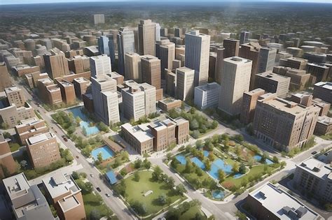 Premium Photo Urban Redevelopment Project Brochure