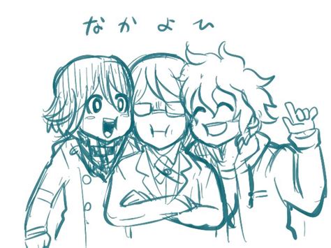 Komaeda Nagito Oma Kokichi And Togami Byakuya Danganronpa And 3 More