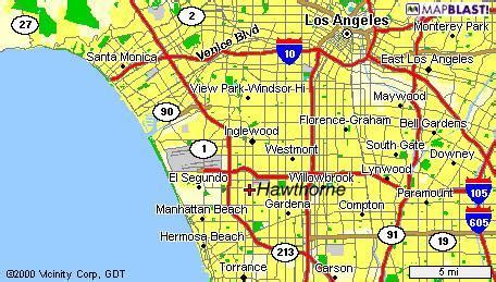 For A Map Of Where Hawthorne Is Clickhere