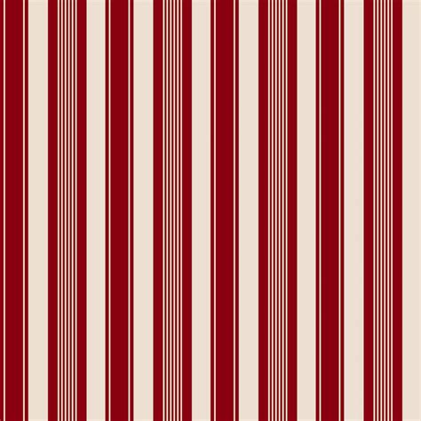 Laken Stripe Classic Red Traditional Stripe Removable Wallpaper Red