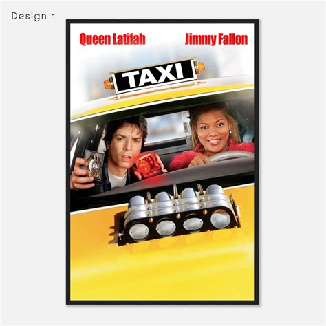 Taxi 2004 Movie Poster Print Citiesbox Taxi 2004 Movie Poster Print Citiesbox