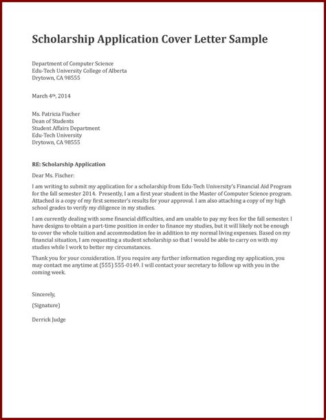 Cover Letter Example Cover Letter For Resume Cover Letter Template