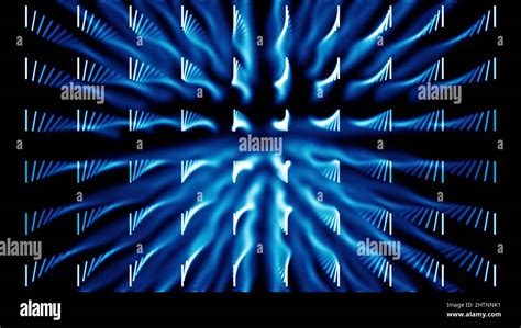 background of lines extending into depth of black backdrop animation