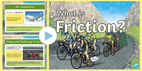 The Science Of Friction What Is Friction Ks2 Powerpoint