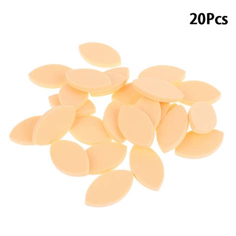 20pcs Beginner Lash Map Chart Wispy Lashes Pratice Chart Eye Shape Sponges Reusable Lash