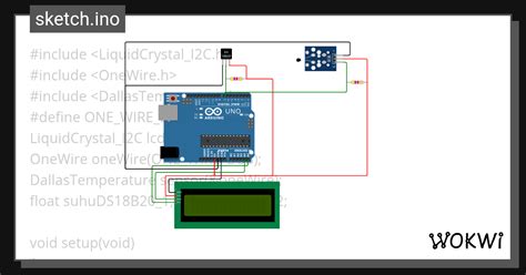 Ds18b20 Wokwi Esp32 Stm32 Arduino Simulator