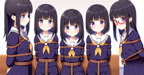 拘束 縄抜け同好会の部活動紹介パンフレットの表紙がすごいと話題 ひよひよのイラスト Pixiv