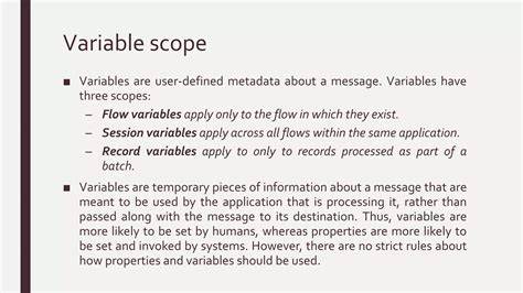 Mule Message Structure Pptx