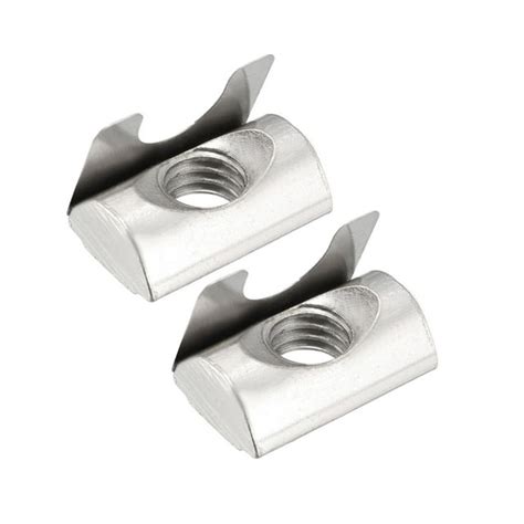 Roll In Spring M8 T Nuts 30304040 Series Universal With Spring Sheet