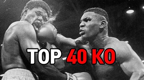가장 폭력적이고 완벽한 헤비급 복서 마이크 타이슨 커리어 Ko 모음집 Youtube