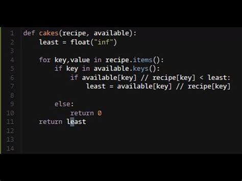 Python Pete The Baker Codewars 5KYU YouTube
